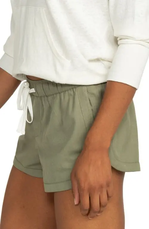 Roxy Cotton Blend Twill Shorts
