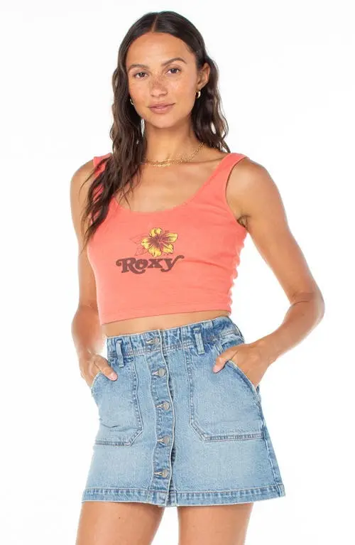 Roxy Valmos Rib Crop Tank
