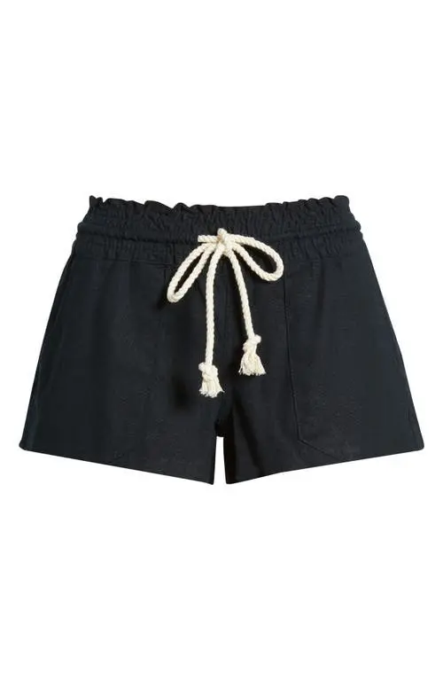 Roxy Oceanside Cotton Shorts - Anthracite