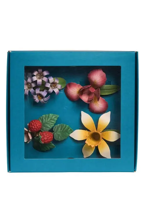 JULISKA Meadow Set Of 4 Napkin Rings - Multi