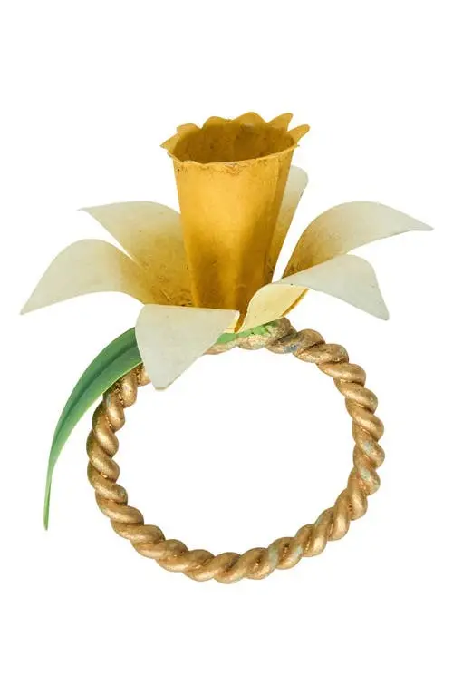 JULISKA Meadow Set Of 4 Napkin Rings - Multi
