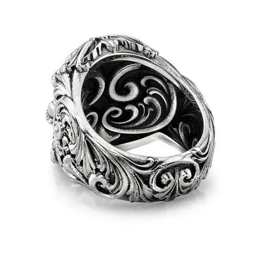 ROOM101 07 Filigree Skull Ring