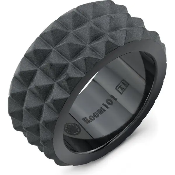 ROOM101 Punk Rock Ring - Black