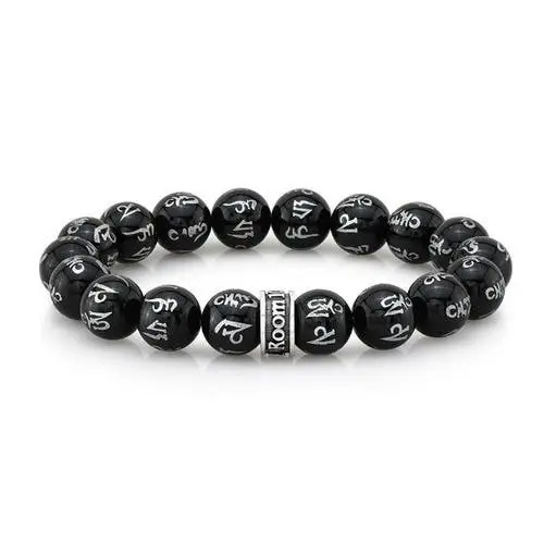 ROOM101 Ohm Bead Bracelet - Black