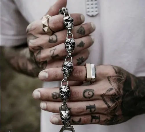 ROOM101 Skull Link Bracelet