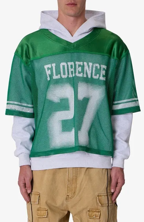 Mnml Layered Jersey Hoodie