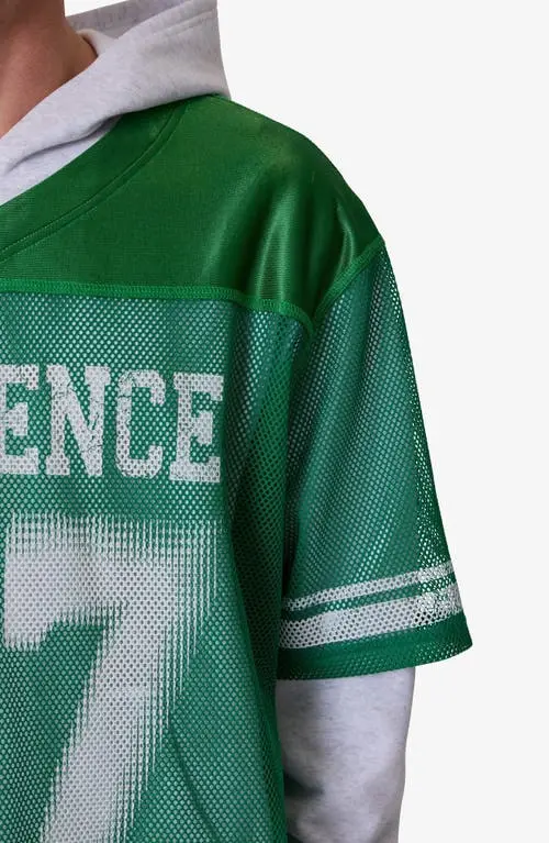 Mnml Layered Jersey Hoodie