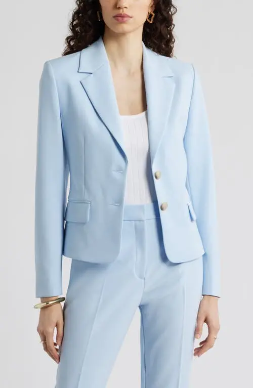 Nordstrom The Hanna Slim Fit Blazer - Blue Floaty