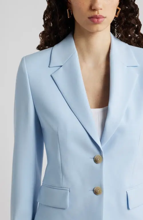 Nordstrom The Hanna Slim Fit Blazer - Blue Floaty