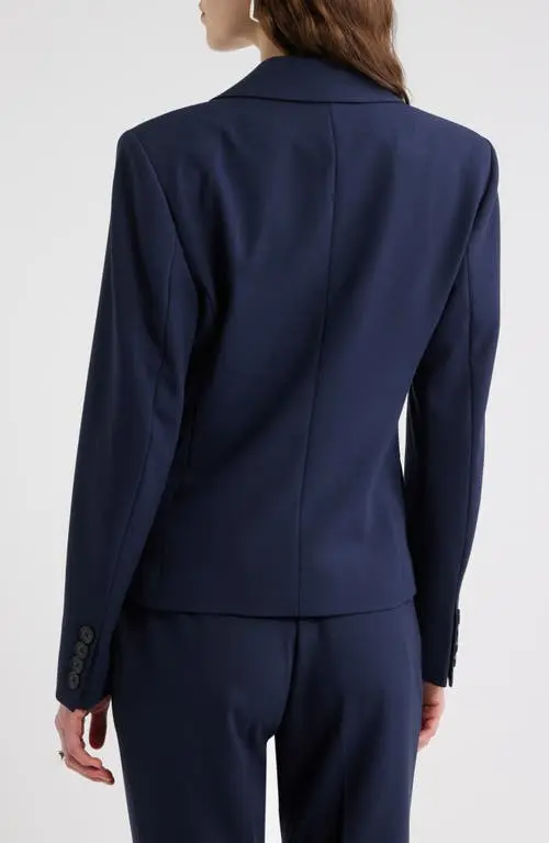 Nordstrom The Hanna Slim Fit Blazer - Navy Night