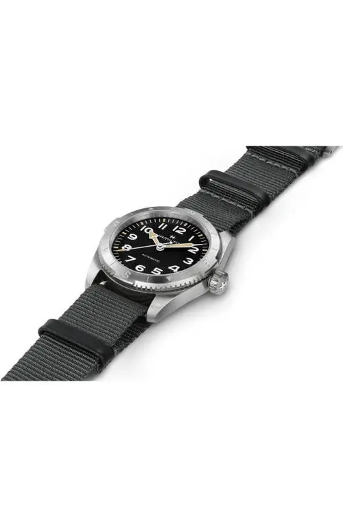 Hamilton Khaki Field Expedition Automatic Strap Watch - Black