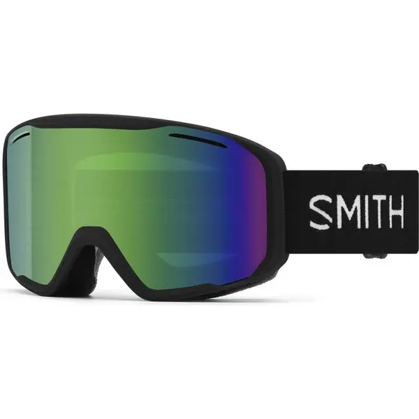SMITH Blazer Snow Goggles - Black/green Sol-x Mirror