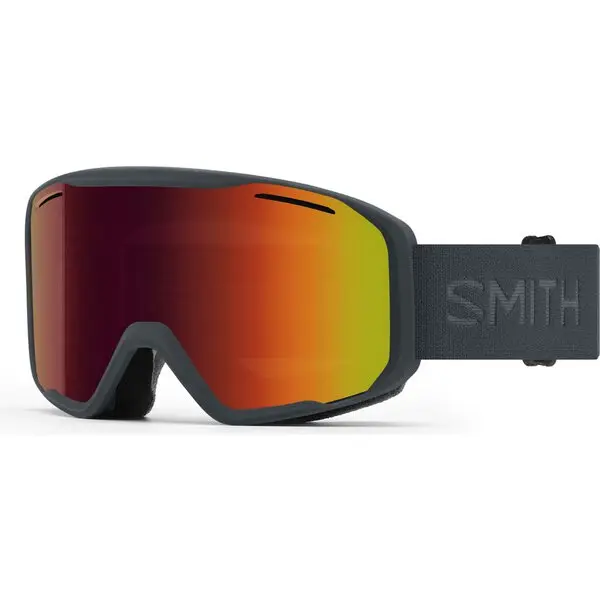 SMITH Blazer Snow Goggles - Slate/red Sol-x Mirror