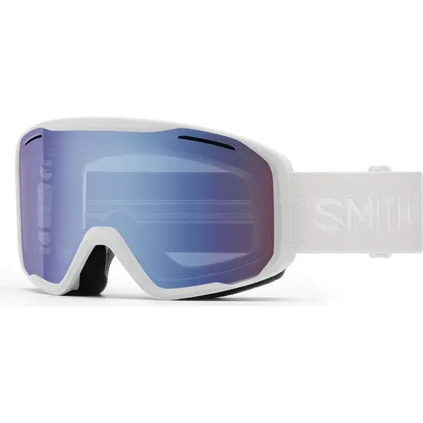 SMITH Blazer Snow Goggles - White/blue Sensor Mirror
