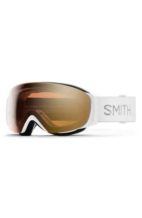 SMITH I/o Mag™ Snow Goggles - White Chunky Knit / Gold