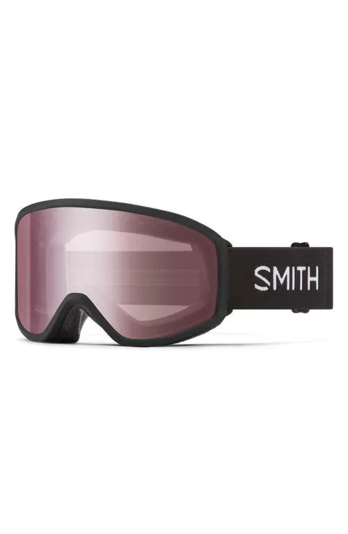 SMITH Reason Cylindrical Carbonic-x Over The Glasses Snow Goggles - Black/ignitor Mirror