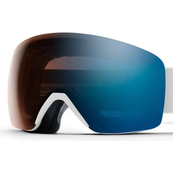 SMITH Skyline Chromapop™ Snow Goggles - White Vapor / Blue