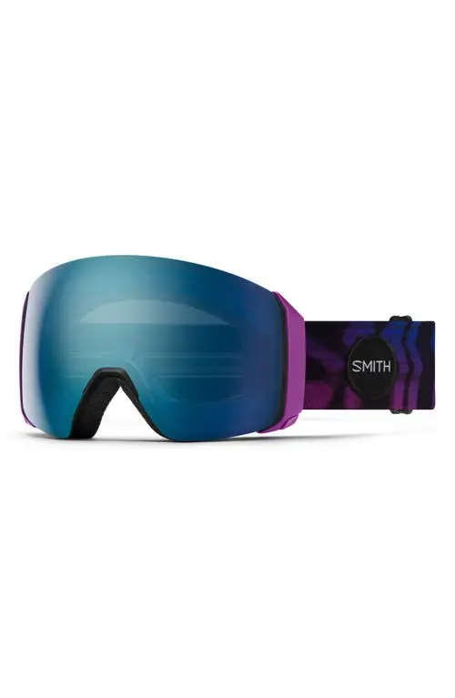 SMITH 4d Mag™ Xl Low Bridge Fit Chromapop™ Snow Goggles - Copy Cat / Chromapop Blue