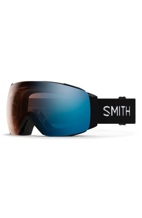 SMITH I/o Mag™ Low Bridge Fit Snow Goggles - Black /photochromic Blue
