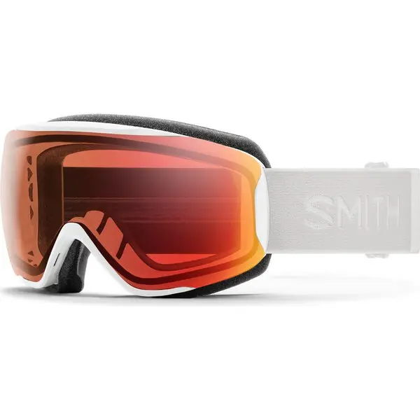 SMITH Optics Moment Chromapop™ Snow Goggles - White Vapor / Photochromic Red