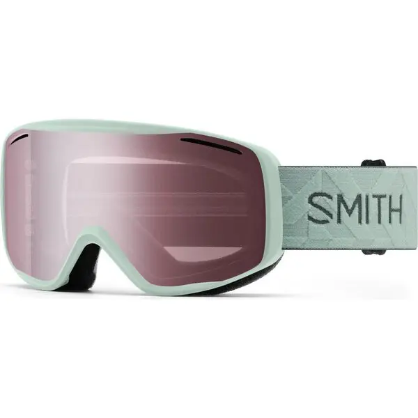 SMITH Rally Cylindrical Carbonic-x Small Frame Snow Goggles - Alpine Ice / Ignitor Mirror