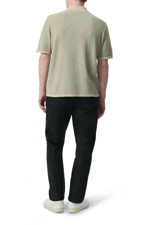 Rag & Bone Zigzag Avery Zuma Toweling Camp Shirt