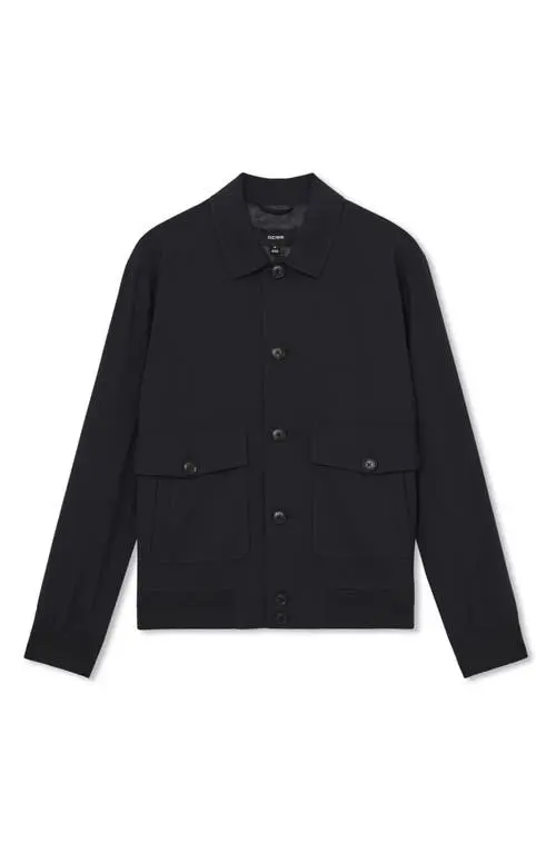 REISS Raider Button-up Jacket