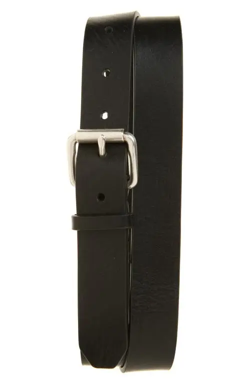 Rag & Bone Liam Leather Belt - Black
