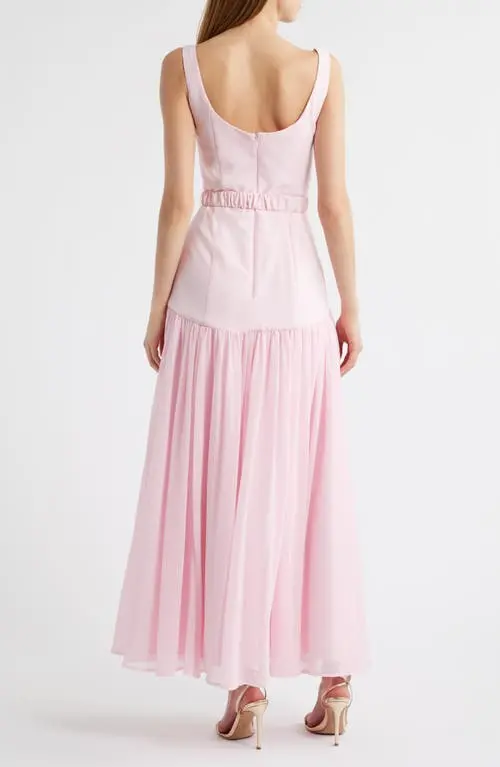 HUTCH Drop Waist Sleeveless Maxi Dress