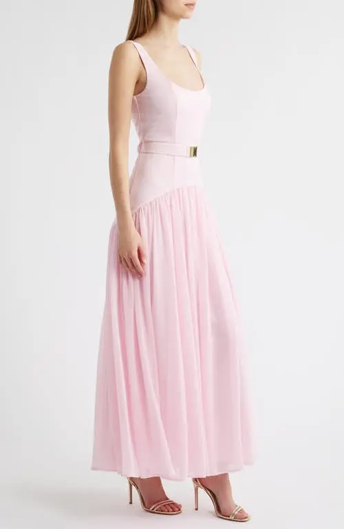HUTCH Drop Waist Sleeveless Maxi Dress