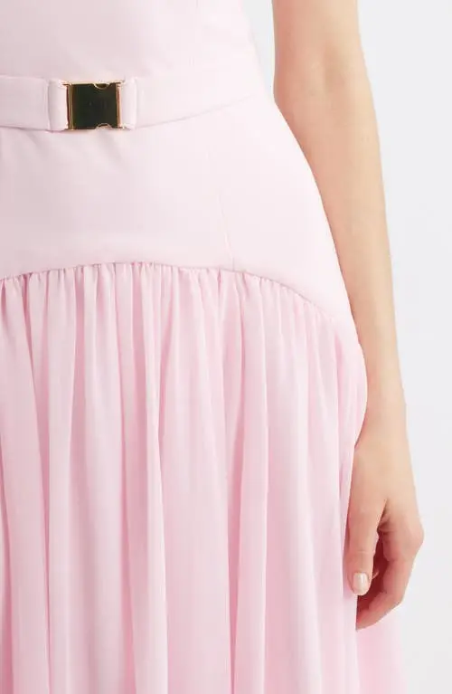 HUTCH Drop Waist Sleeveless Maxi Dress