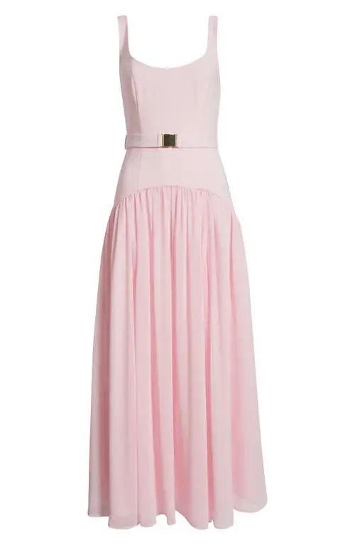 HUTCH Drop Waist Sleeveless Maxi Dress