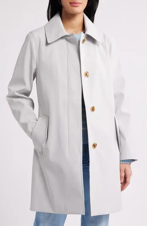 Bcbgmaxazria Water-resistant Insulated Coat - Stone