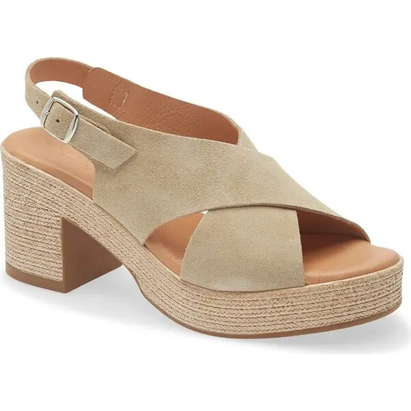 Cordani Marianne Platform Sandals - Dune Suede