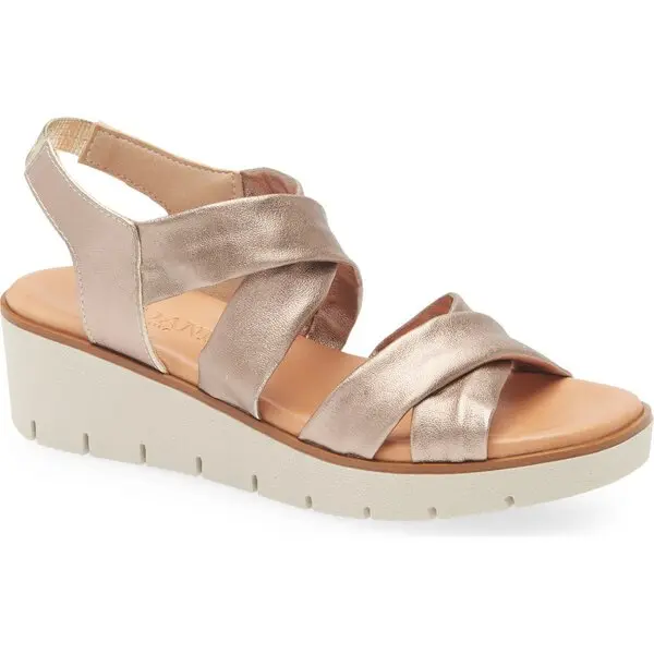 Cordani Margo Wedge Sandal - Bronze