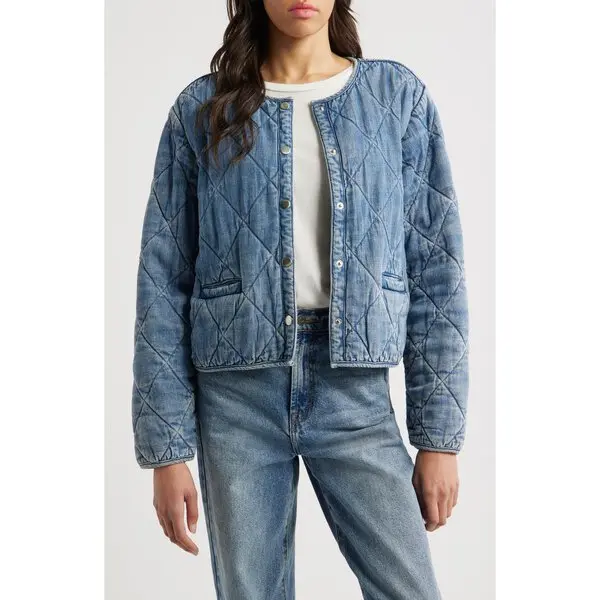 Rails Ency Quilted Denim Jacket