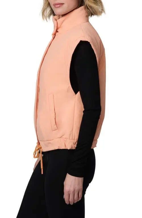 Bernardo Recycled Nylon Crinkle Puffer Vest