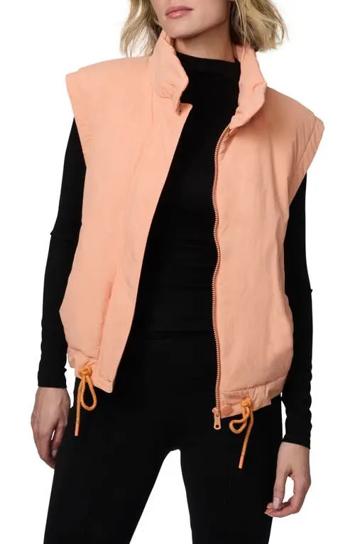 Bernardo Recycled Nylon Crinkle Puffer Vest