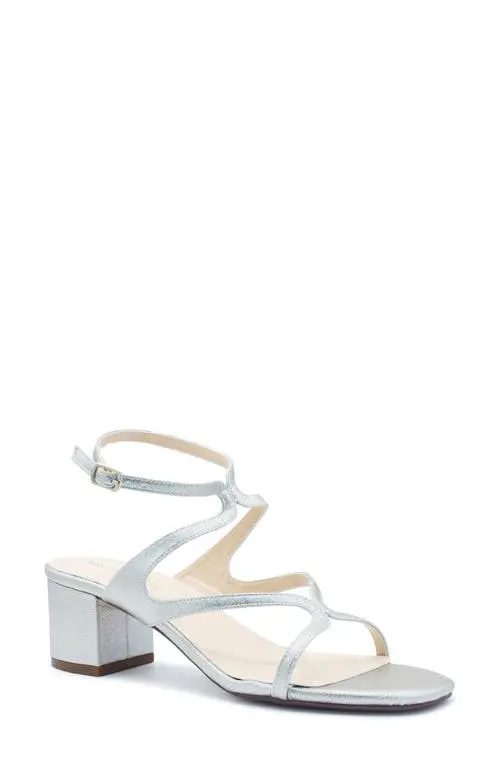 TOUCH UPS Cora Ankle Strap Sandal - Silver