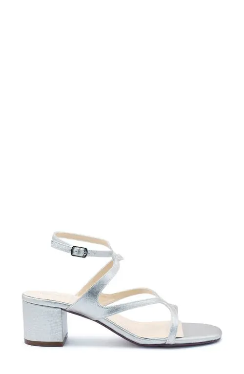 TOUCH UPS Cora Ankle Strap Sandal - Silver