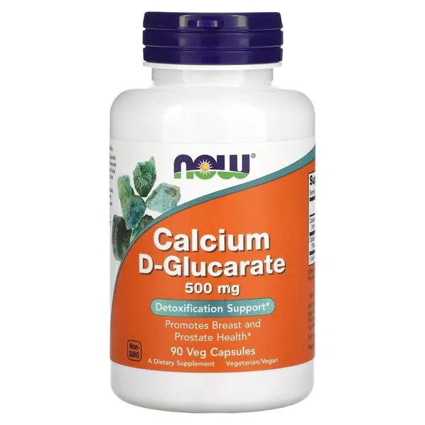 NOW FOODS Calcium D-glucarate 90 Capsules