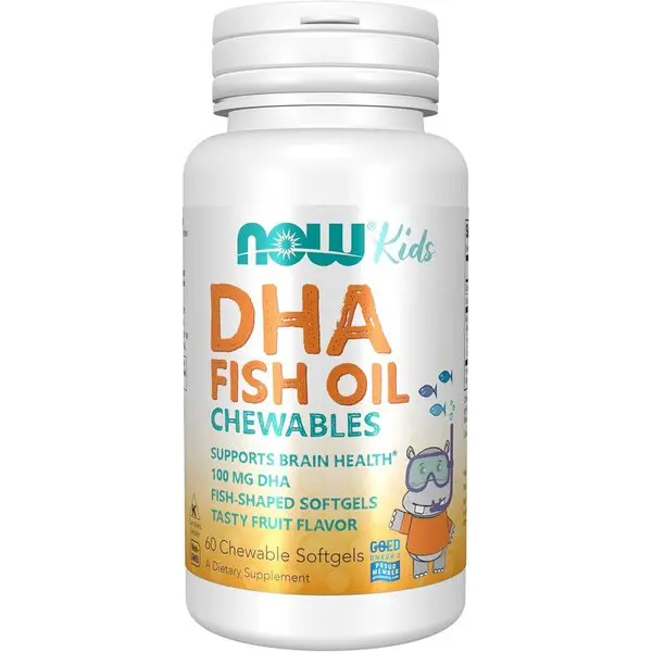 NOW FOODS Dha 100mg 60 Softgels