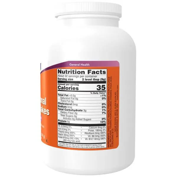 NOW FOODS Nutritional Yeast Flakes 284 Grams