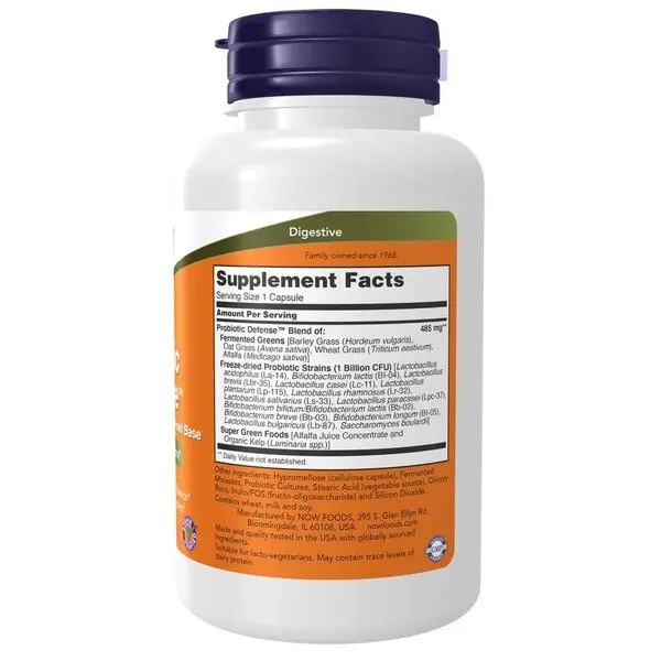 NOW FOODS Probiotic Defense 90 Capsules