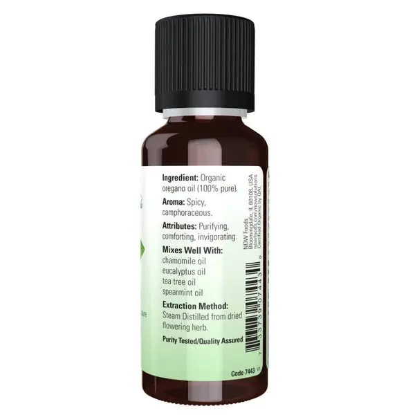 NOW FOODS Oregano Oil Organic 1 Ounce
