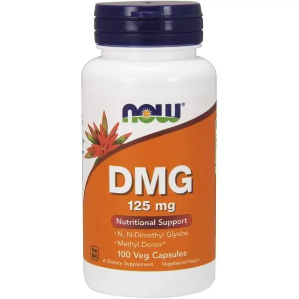 NOW FOODS Dmg 125mg 100 Capsules - One-color