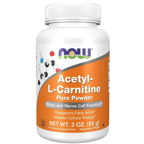 NOW FOODS Acetyl-l Carnitine Powder 85 Grams - One-color