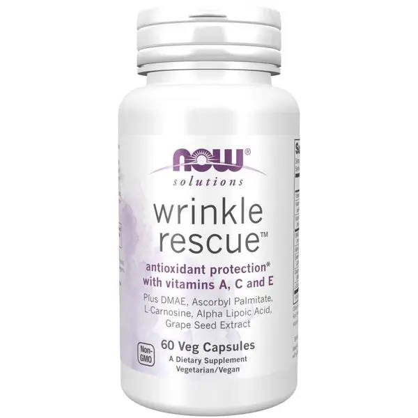 NOW FOODS Wrinkle Rescue 60 Capsules