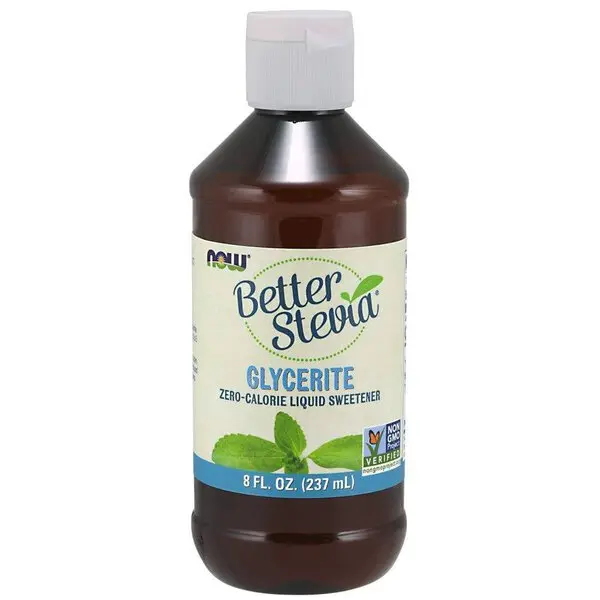 NOW FOODS Better Stevia Glycerite 8 Ounces - One-color