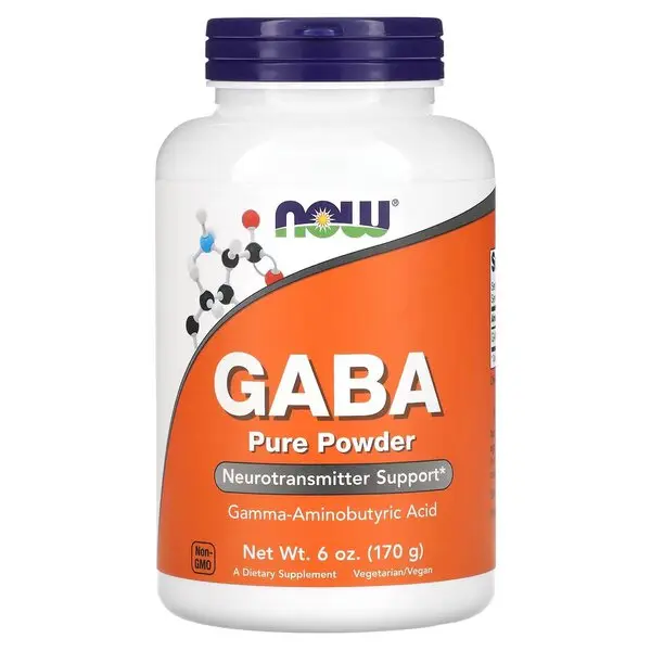 NOW FOODS Gaba Powder 170 Grams